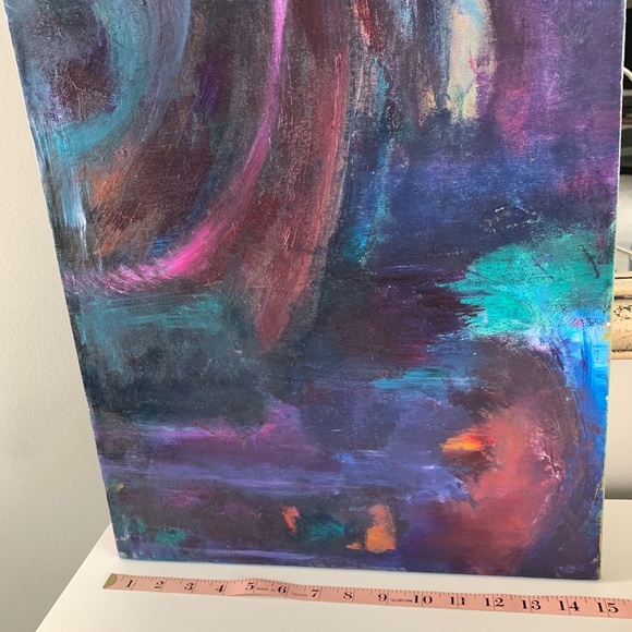 Abstract Art Original Canvas Painting Art & Decals